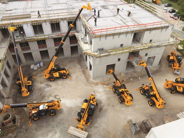 Boom Loader Rental Services in Dubai - Machinery Rental Service