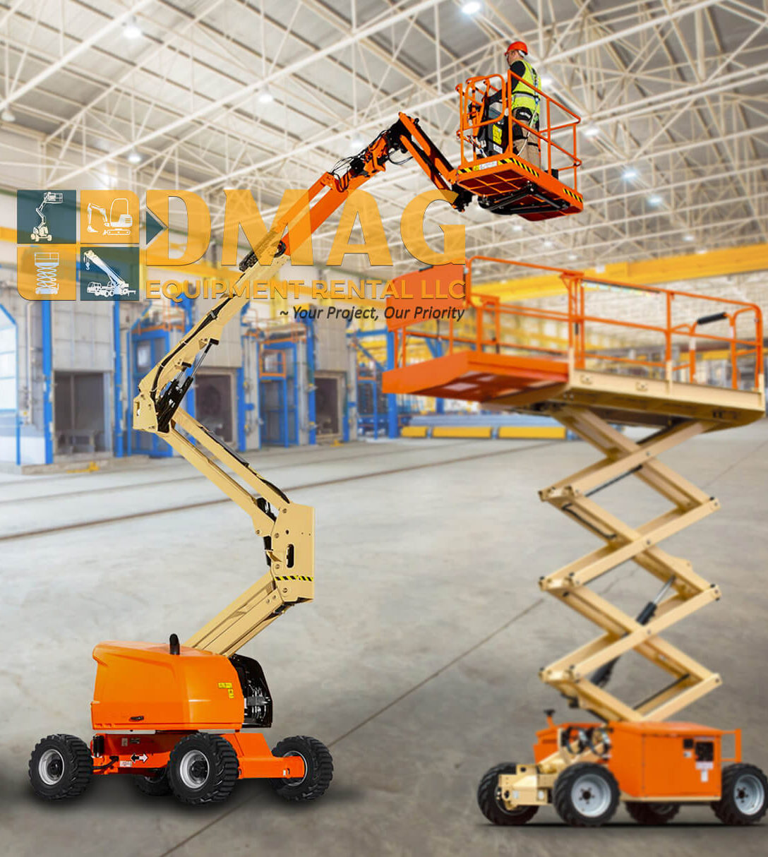 Boom Lift Rental Services in Dubai _ DMAG