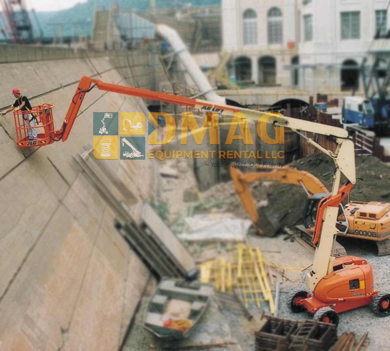 Boom Lift Rental Services in Dubai _ DMAG
