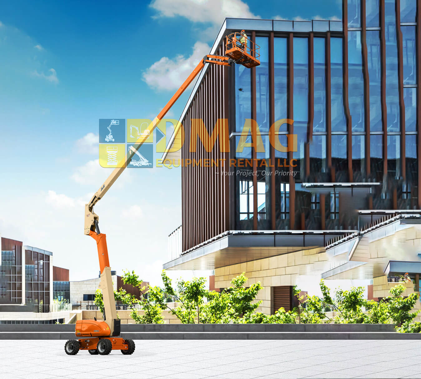 Boom Lift Rental Services in Dubai _ DMAG