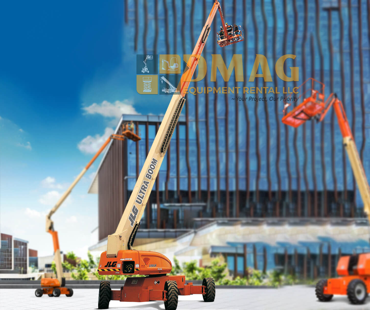 Boom Lift Rental Services in Dubai _ DMAG